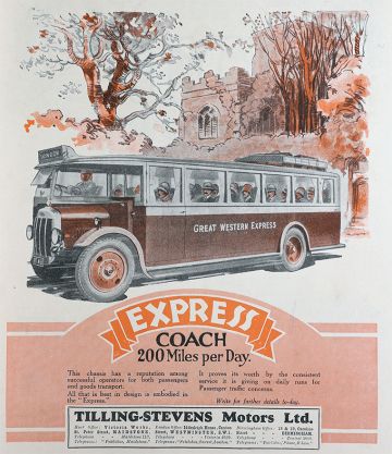 Tilling-Stevens: Buses - Graces Guide