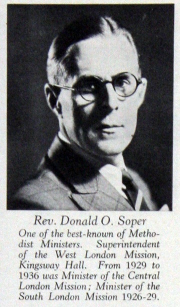 Donald O. Soper - Graces Guide