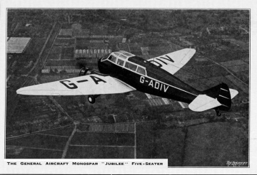 General Aircraft: Monospar ST-25 - Graces Guide
