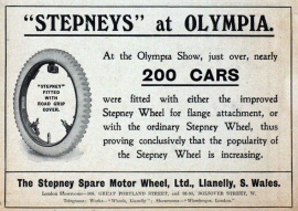 Stepney Spare Motor Wheel - Graces Guide