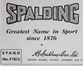A. G. Spalding and Brothers - Graces Guide