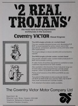 Coventry-Victor Motor Co - Graces Guide