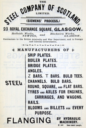 Steel Company of Scotland - Graces Guide