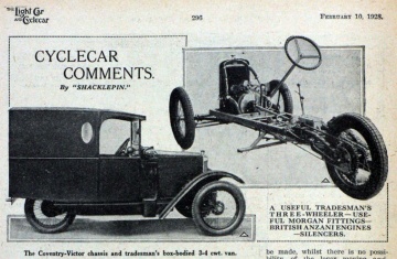 Coventry-Victor Motor Co - Graces Guide