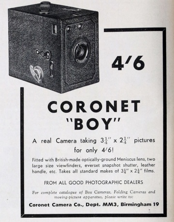 Coronet Camera Co - Graces Guide