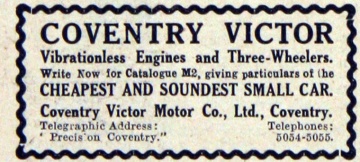 Coventry-Victor Motor Co - Graces Guide