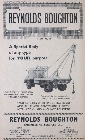 Reynolds Boughton Engineering Services - Graces Guide