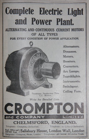 Crompton and Co - Graces Guide