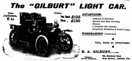 Gilburt Motor Car Co - Graces Guide
