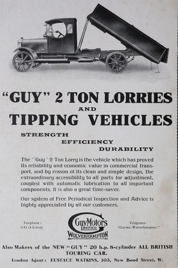 Guy Motors: Lorries - Graces Guide