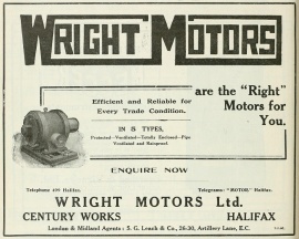 Wright Electric Motors - Graces Guide