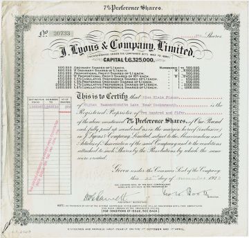 J. Lyons and Co - Graces Guide