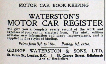 George Waterston and Sons - Graces Guide