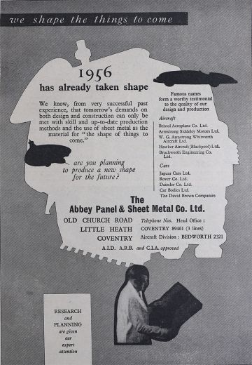 Abbey Panel and Sheet Metal Work Co - Graces Guide