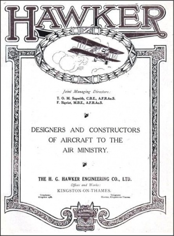 Hawker - Graces Guide