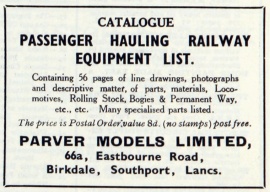 Parver Models - Graces Guide