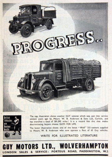 Guy Motors: Lorries - Graces Guide