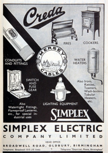 Simplex Electric Co - Graces Guide