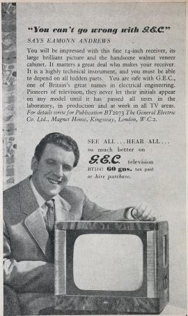 GEC: Radio and Television - Graces Guide