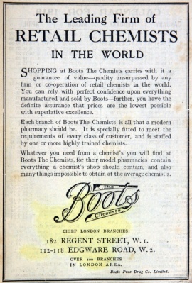 Boots Pure Drug Co - Graces Guide