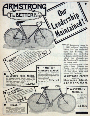 Armstrong Cycles - Graces Guide