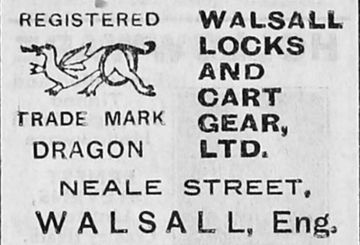 Walsall Locks and Cart Gear - Graces Guide