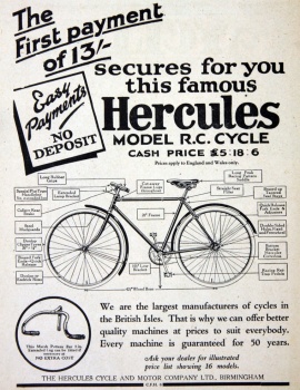 Hercules Cycle and Motor Co - Graces Guide