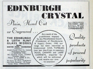 Edinburgh and Leith Flint Glass Co - Graces Guide