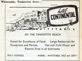Hotel Continental, Tankerton - Graces Guide