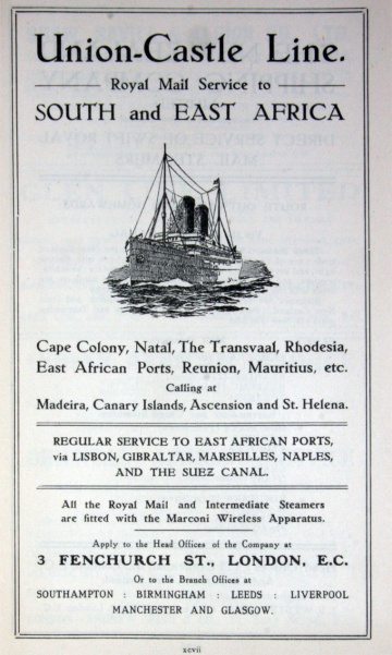 Union-Castle Line - Graces Guide