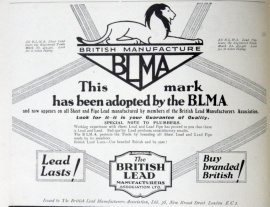 British Lead Manufacturers Association - Graces Guide