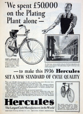 Hercules Cycle and Motor Co - Graces Guide