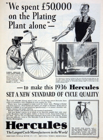 Hercules Cycle and Motor Co - Graces Guide