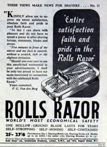 Rolls Razor - Graces Guide