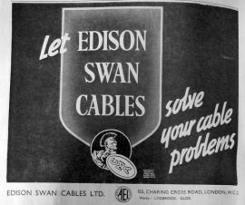 Edison Swan Cables - Graces Guide