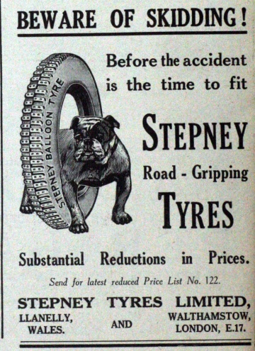 Stepney Tyres - Graces Guide