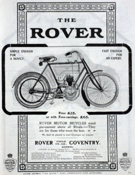 Rover: Motorcycles - Graces Guide