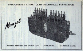 British Manzel Oil Pump Co - Graces Guide