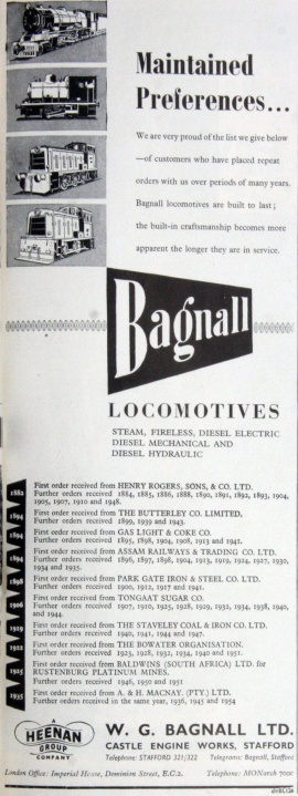 W. G. Bagnall - Graces Guide
