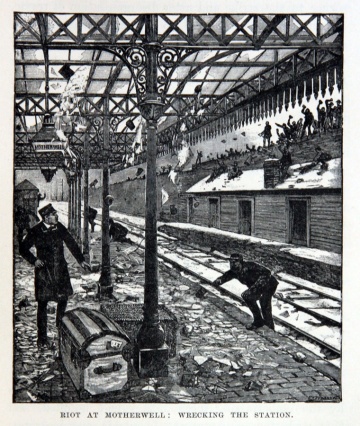 Motherwell Railway Station - Graces Guide