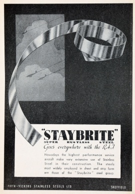 Firth-Vickers Stainless Steels - Graces Guide