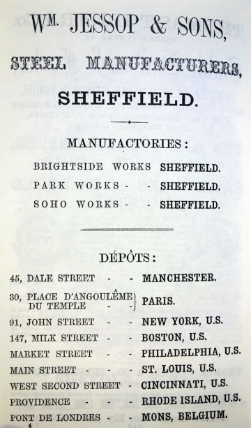 William Jessop and Sons - Graces Guide