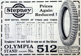 Stepney Spare Motor Wheel - Graces Guide